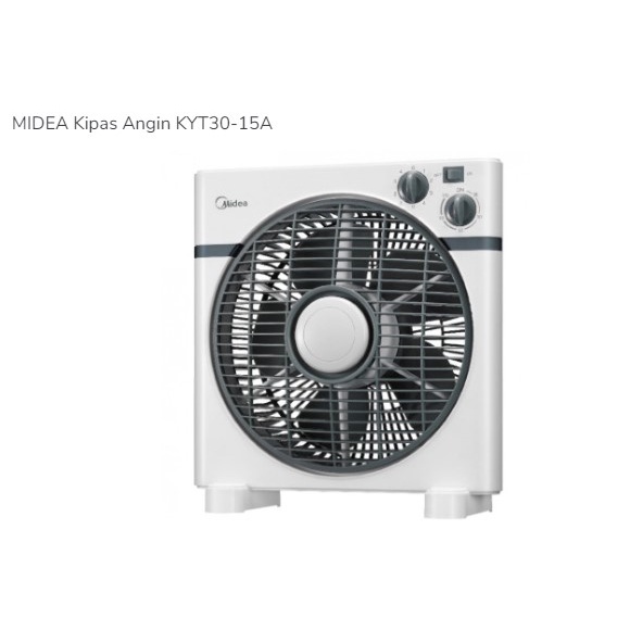 Midea Box Fan 12" KYT30-15A | Shopee Malaysia