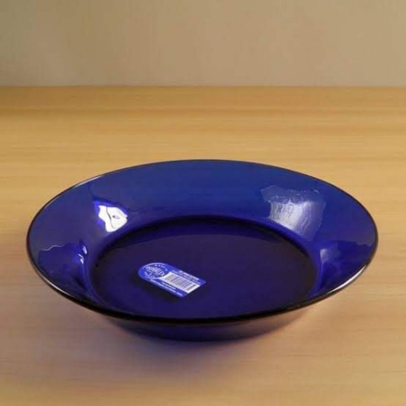 Duralex dark blue plate 19cm 1/6pcs | Shopee Malaysia