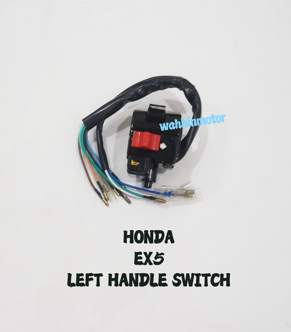 HONDA EX5 HIGH POWER DREAM LH RH SWITCH CHOKE LEVER ON OFF LIGHT SWITCH ...