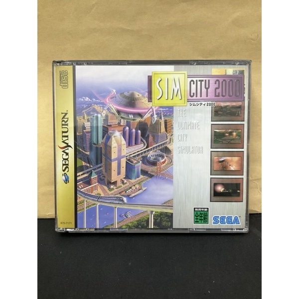 Original Disc [Saturn] SimCity 2000 (Japan) (GS-9027) Sim City | Shopee ...
