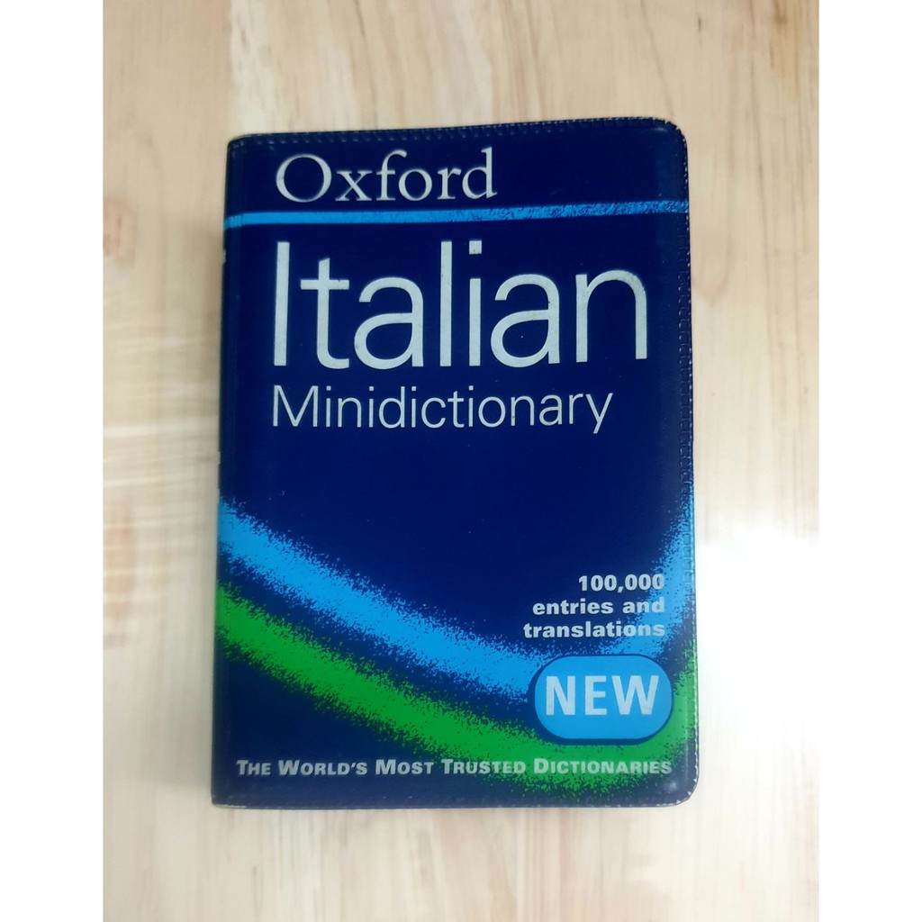 (366D) Oxford Italian Mini Dictionary: Italian-English, English-Italian ...