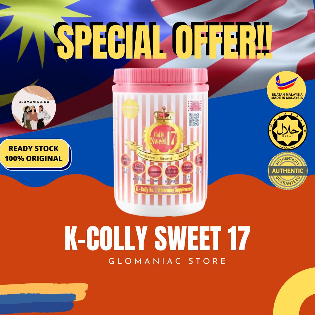💥K-COLLY SWEET 17 ORIGINAL 100% KESAN SEAWAL 3 HARI [FAST SHIPPING] [READY STOCK]💥 | Shopee Malaysia