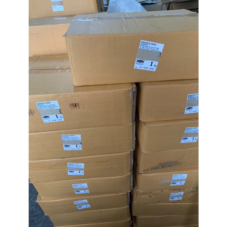 Bee Baker 1kg Premium AAA Pineapple Paste 10 Packs | Shopee Malaysia