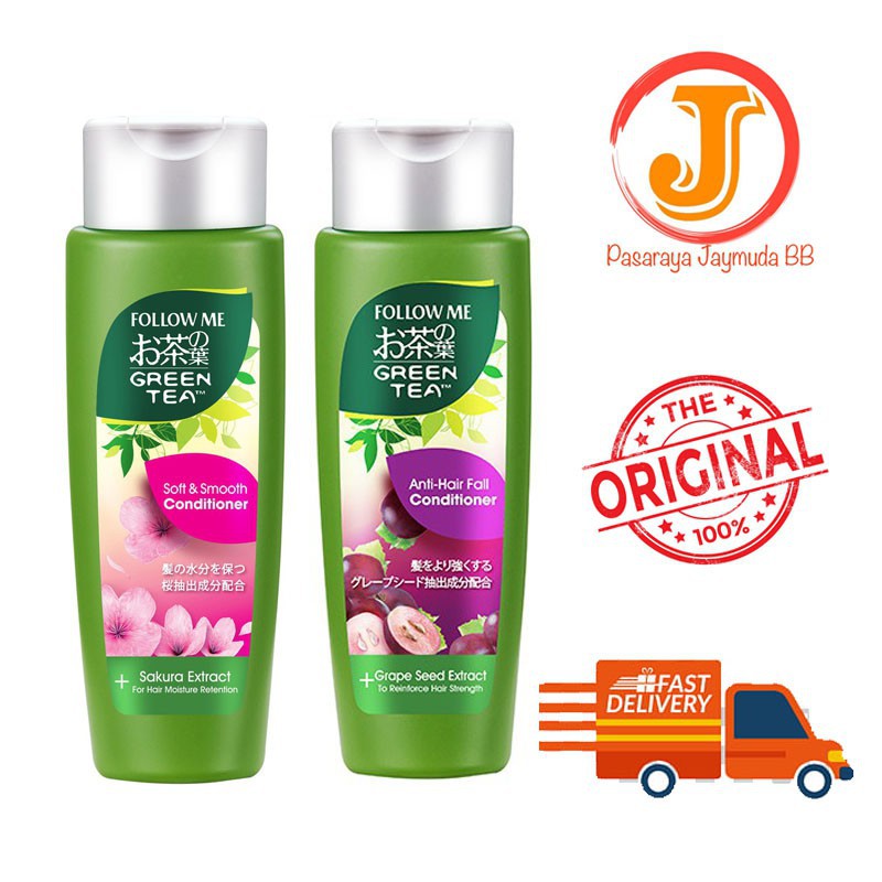 Perapi Softening Nutritional Conditioner Follow Me Green Tea Anti Hair ...