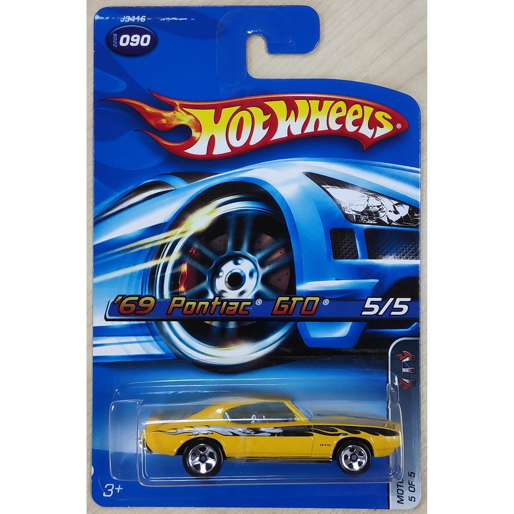 Hot Wheels 69 Pontiac GTO [1969 Motown Metal] | Shopee Malaysia