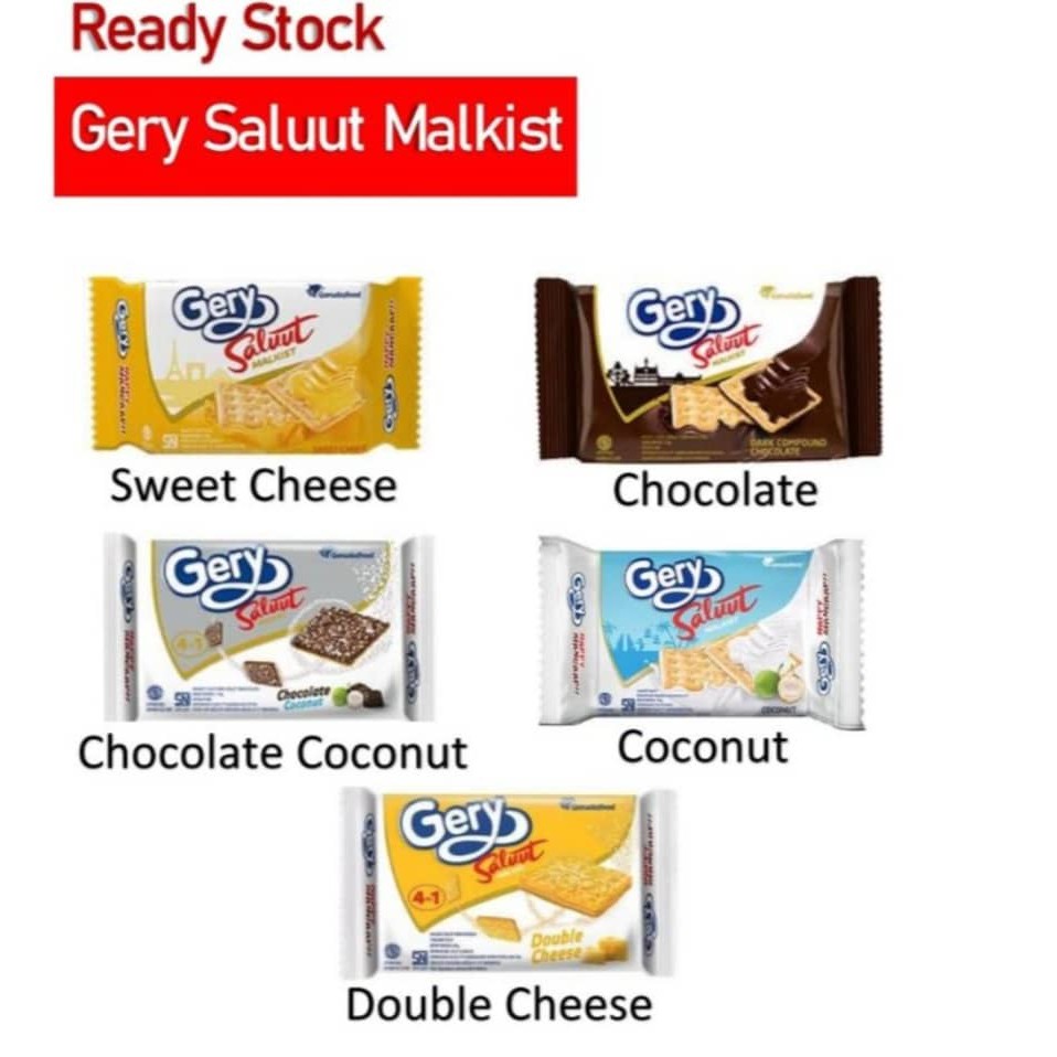 Gery Biskuit Saluut Malkist 105g | Shopee Malaysia