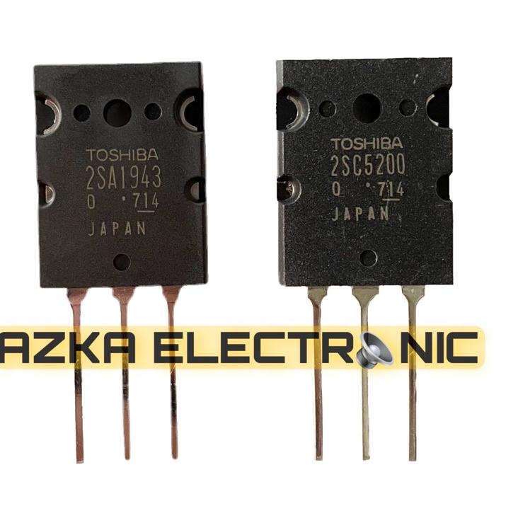 Toshiba 2SA1943 & 2SC5200 Original Transistor | Shopee Malaysia