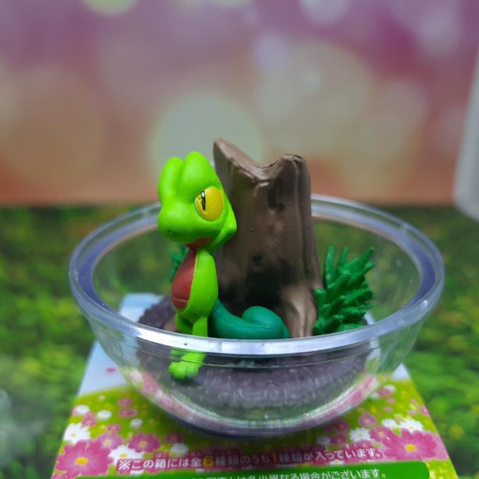 Pokemon Terrarium Edition Treecko Pokemon Action Figure Toy | Shopee ...