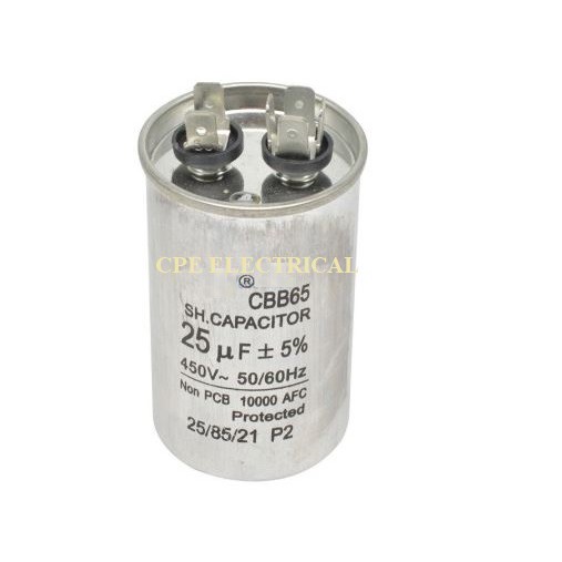 CBB65 25uF 30uF 35uF 450V SH CAPACITOR Air Conditional Condensor ...