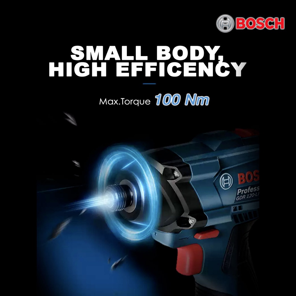 BOSCH 12V Drill Combo GSB 120-LI + GDR 120-LI Cordless Impact Drill ...