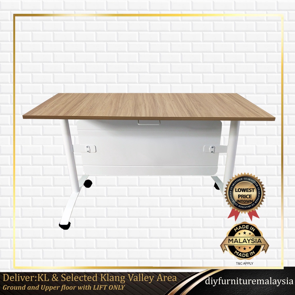 Foldable Table | Training Folding Table | Mobile Desk| Meja Lipat ...