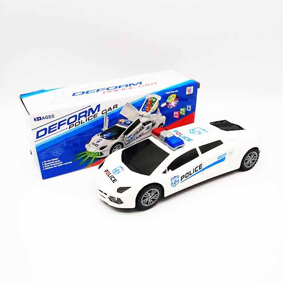 Police Car Toy Stunt Car 360 Spinning Police Cars Vehicle Realistic ...