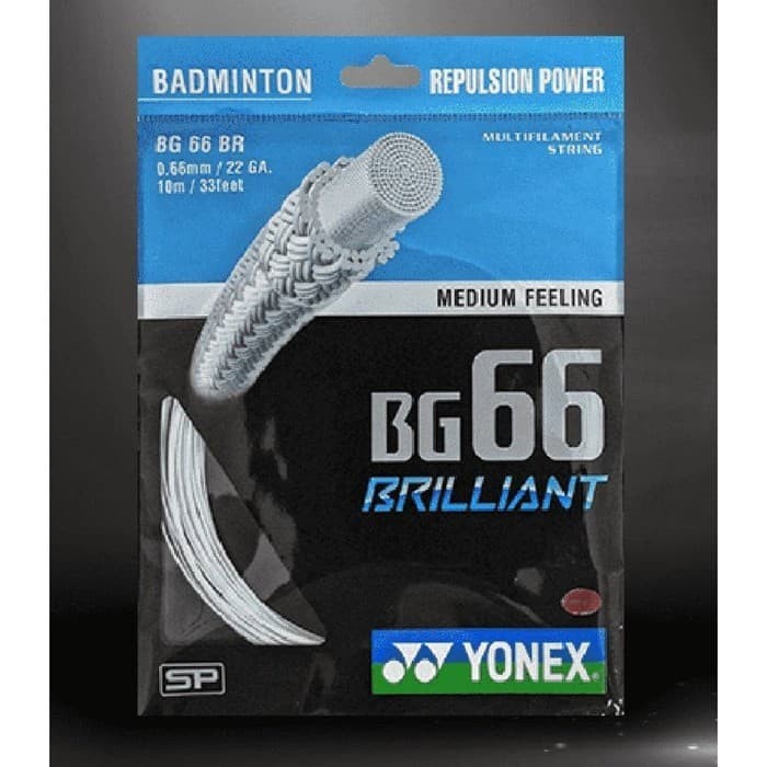Yonex BG 66/ BG66 BADMINTON String Brilliant NEW SUNRISE HOLOGRAM 100% ...