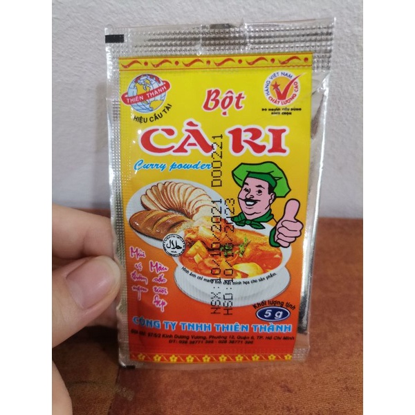 Bot Cary Curry Powder 1 pack (5g) | Shopee Malaysia