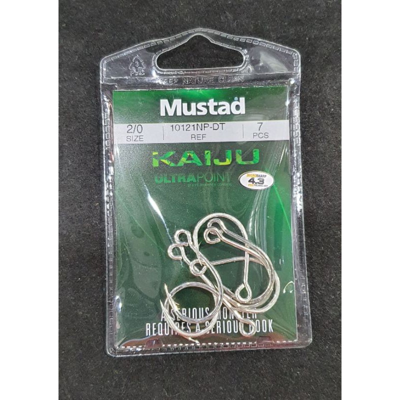 Mustad Kaiju Inline Hook 10121NP-DT | Shopee Malaysia