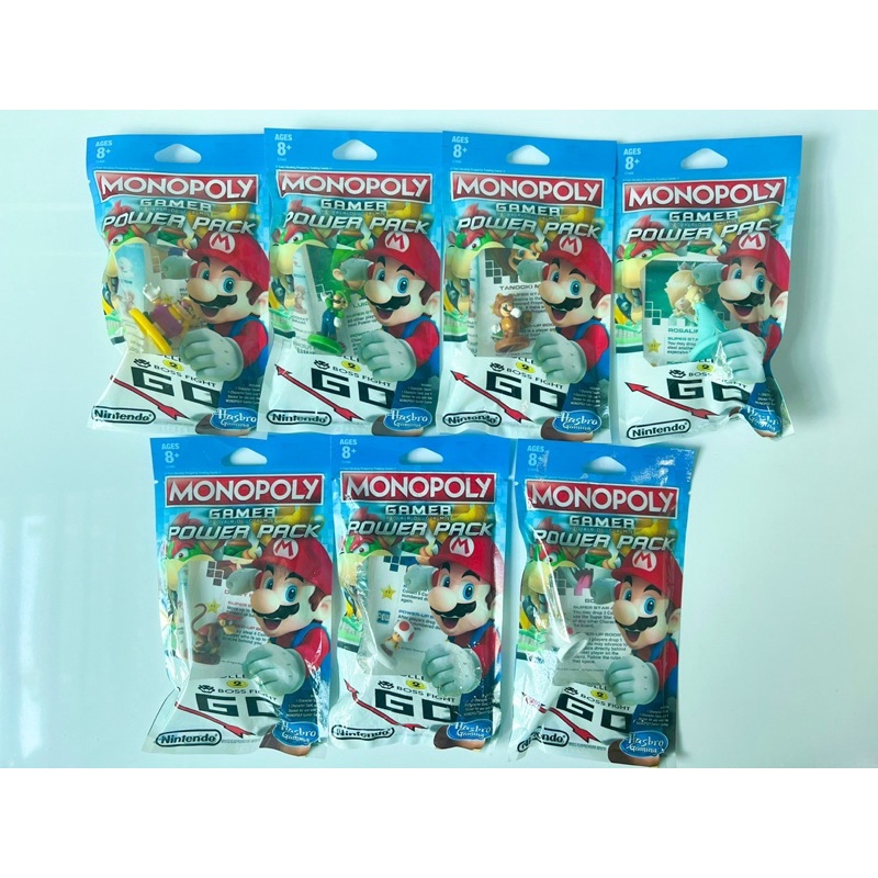 Monopoly Gamer Mario Power Pack - Wario, Rosalina, Luigi, Tandoki Mario ...