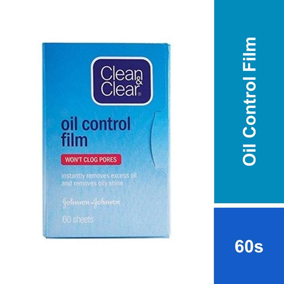 Clean & Clear Oil Control Film 60s | Shopee Malaysia