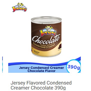 JERSEY Flavored Condensed Evaporated Sweetened Creamer Milk 390g ...