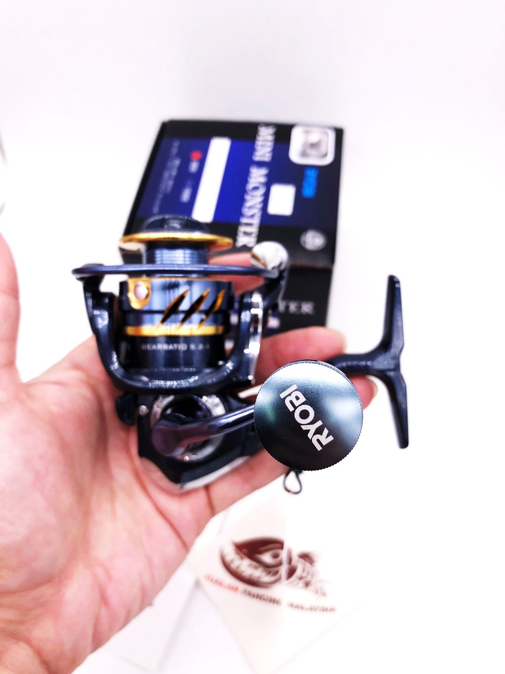RYOBI 2022 Mini Monster 800 1000 Spinning Reel, READY STOCK 1 YEAR ...