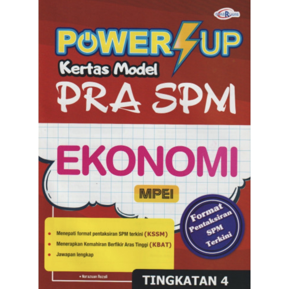 [wando] Power Up Kertas Model Pra Spm Ekonomi Tingkatan 4 Kssm Edisi