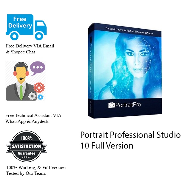 Portrait Professional Studio 10 Full Version | Shopee Malaysia