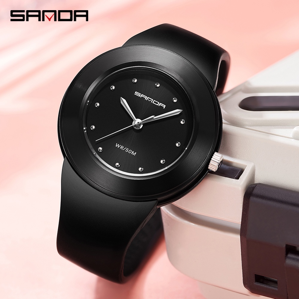 Sanda New Explosive Simple Neutral Wind Quartz Watch Casual Sports ...