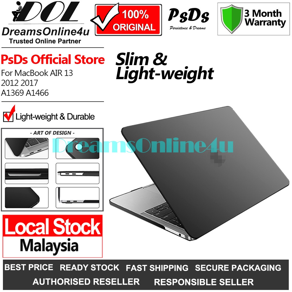 Matte Ultra Slim Light Weight Hard Cover Case for Laptop MB Air 13 2010 ...