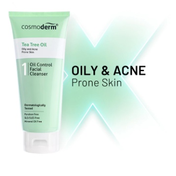 COSMODERM Tea Tree Oil Facial Cleanser [50ml] | Shopee Malaysia