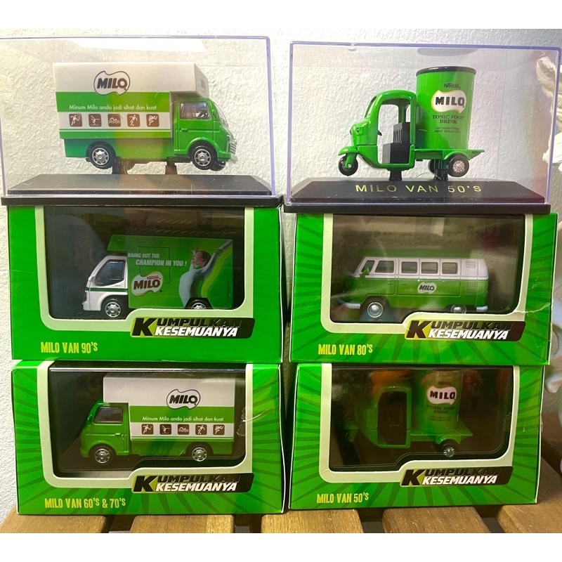 Msia Ready stock Full set Limited Edition Original Milo Van 50‘s 60’s ...