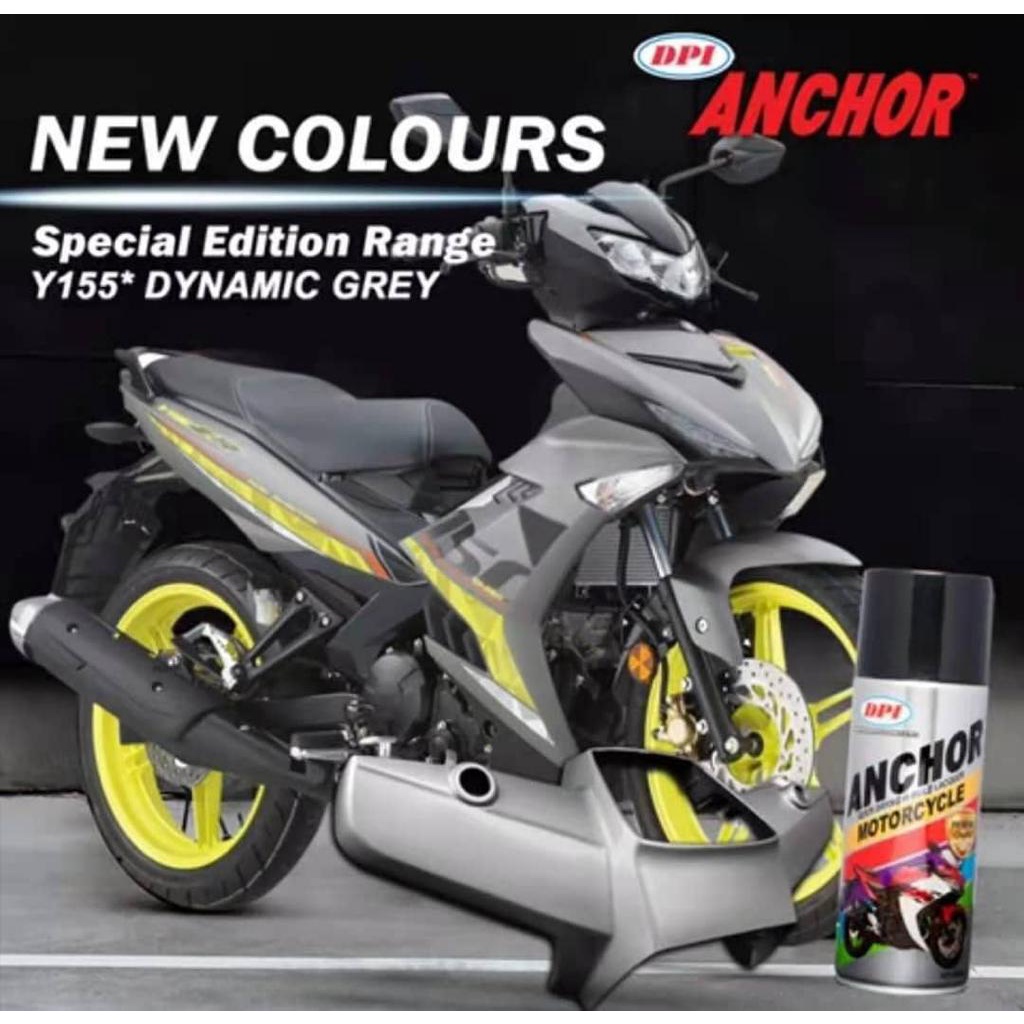 ANCHOR SPRAY PAINT 400ML Y155 DYNAMIC GREY/ LOWEST PRICE (READY STOCK ...