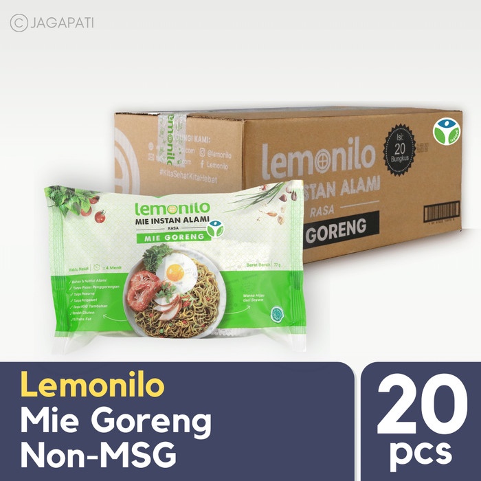 Ds201vvs Lemonilo Fried Noodles Box Contents 20 Pcs - Free Msg ...