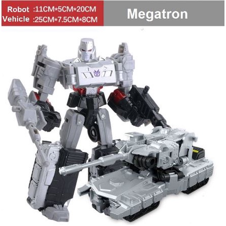 Transformer 5 Optimus Prime Megatron Grimlock Dinasour Tank Helicopter ...