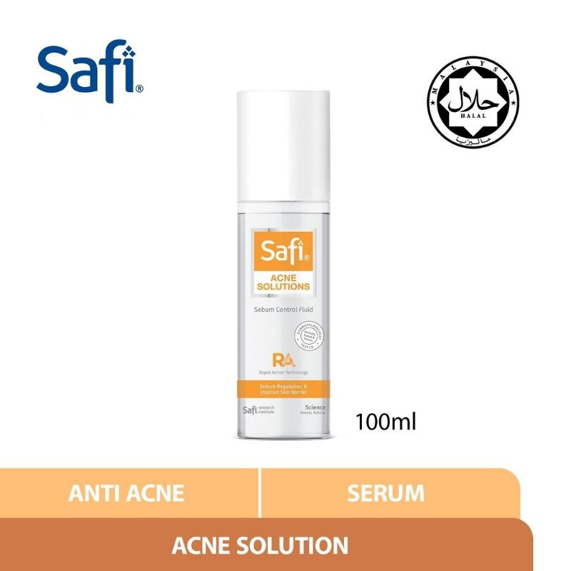 [TKM] Safi Acne Solution Sebum Control Fluid (100ml) | Shopee Malaysia