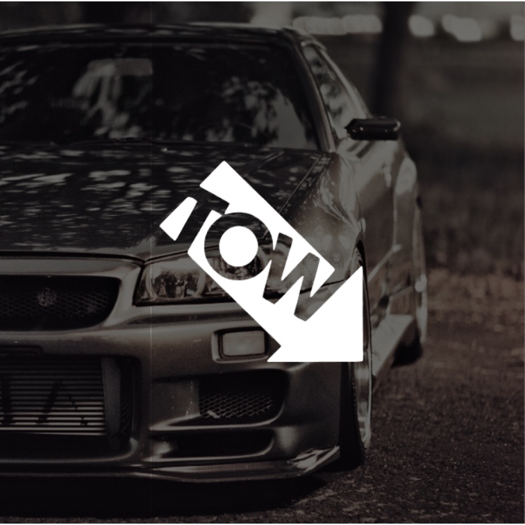 Tow Arrow Jdm Sticker JDM Life Sticker JDM Towing Point | Shopee Malaysia
