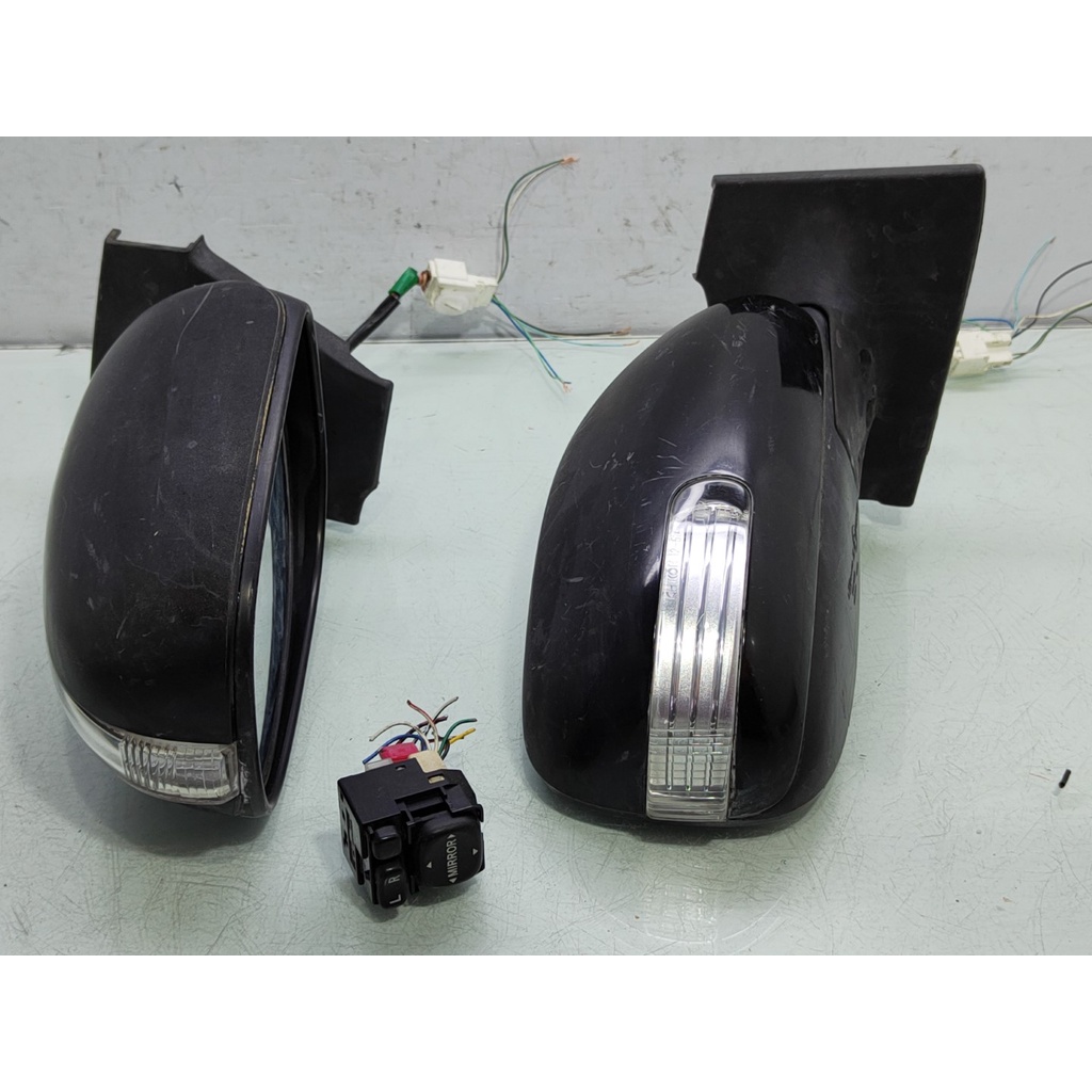 JDM Toyota Vitz Yaris NCP90 NCP91 KSP90 Side Door Mirror With SIGNAL ...