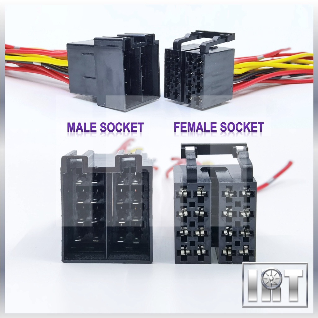 16 Pin Player Socket Waja Campro Gen2 Persona Saga VVT Exora Preve ...