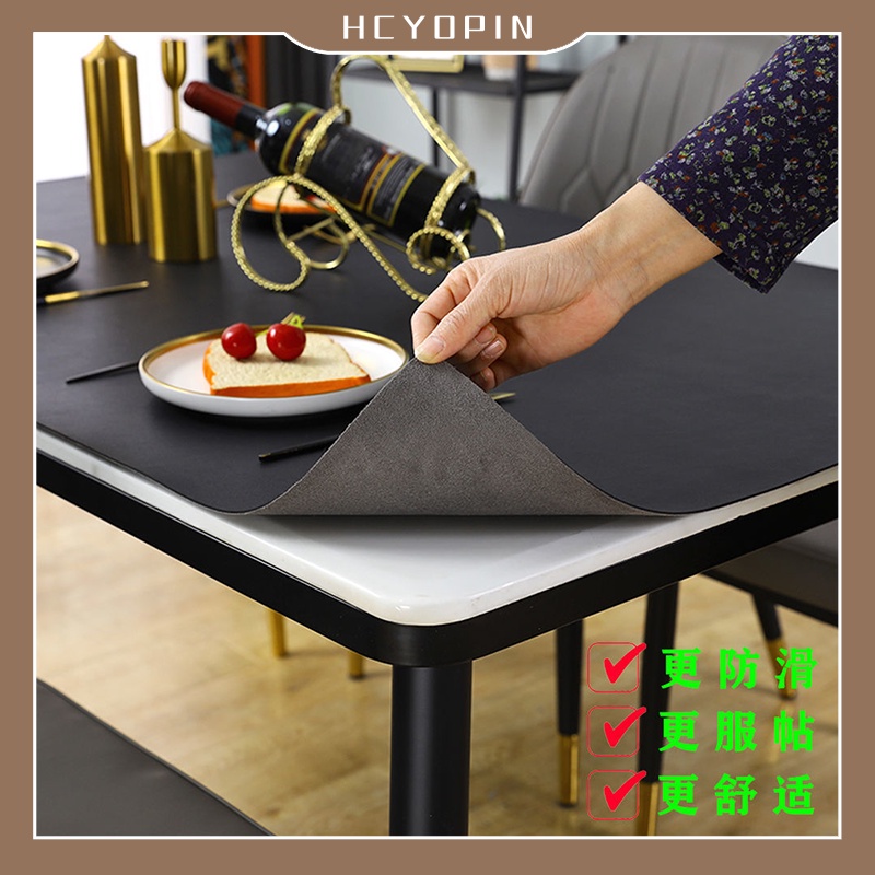 📐Custom Leather Table mat PVC Table cloth / Water proof / Oil Proof ...