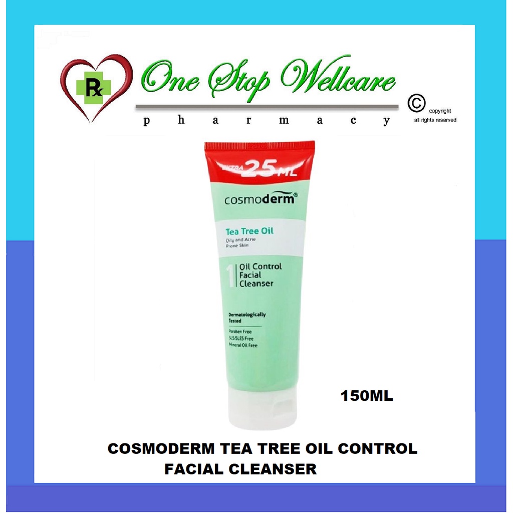 COSMODERM TEA TREE OIL FACIAL CLEANSER/WHIPPED CLEANSER/FACIAL MASK ...