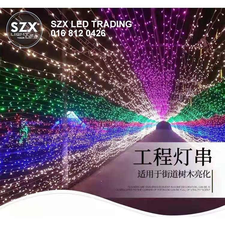 LED LEATHER THREAD FAIRY LIGHT 50M 500L IP67 / STRING LIGHT 20M 200L ...