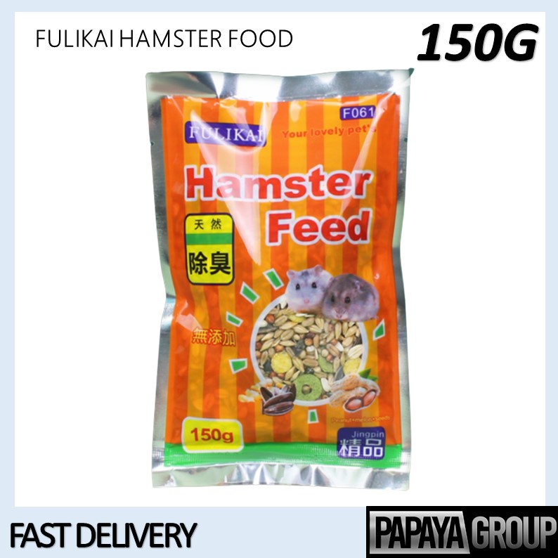FULIKAI Hamster Feed 150G ( Hamster Food 150G ) Natural Grain Rich ...