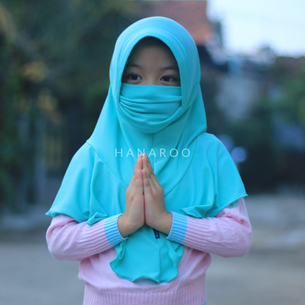 Hanaroo Hasna Hijab Niqob Hasna Mask for Children (2-7 years) | Shopee ...