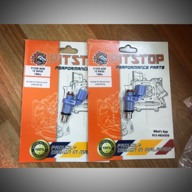 Racing Injector-Pitstop Yamaha (B-class) 12-hole 185cc/min (L.blue) | Shopee Malaysia