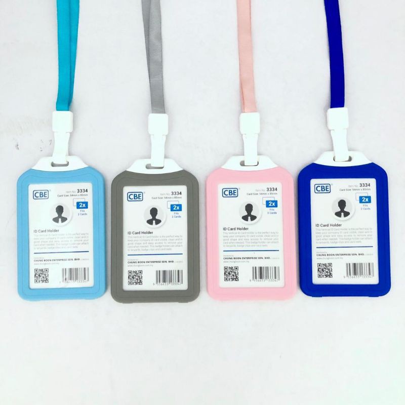 CBE 3334 ID CARD W/LANYARD 54mm X 85mm | Shopee Malaysia
