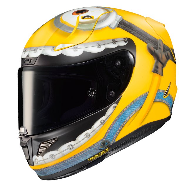 HJC RPHA 11 OTTO MINIONS HELMET HJC HELMET HJC FULL FACE HELMET ...