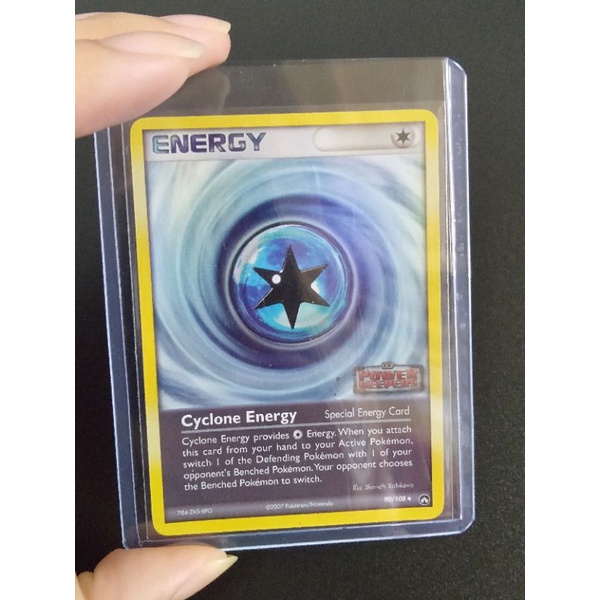 PTCG - Cyclone Energy 90/108 Reverse Holo (Original Pokemon Cards ...