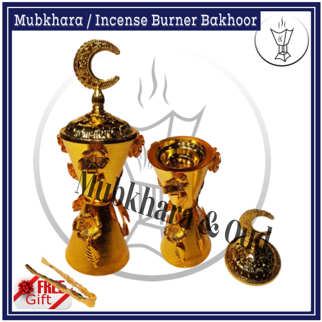 Bakhoor Mabkhara Bukhoor Incense Burner Metal, Ready stock | Shopee ...