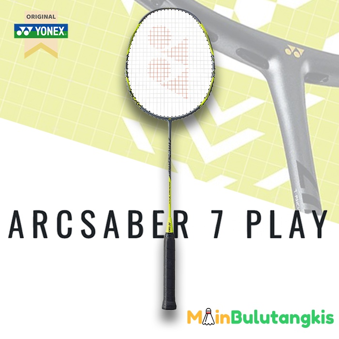 Yonex New Arcsaber 7 Play Badminton Racket Original 100% | Shopee Malaysia