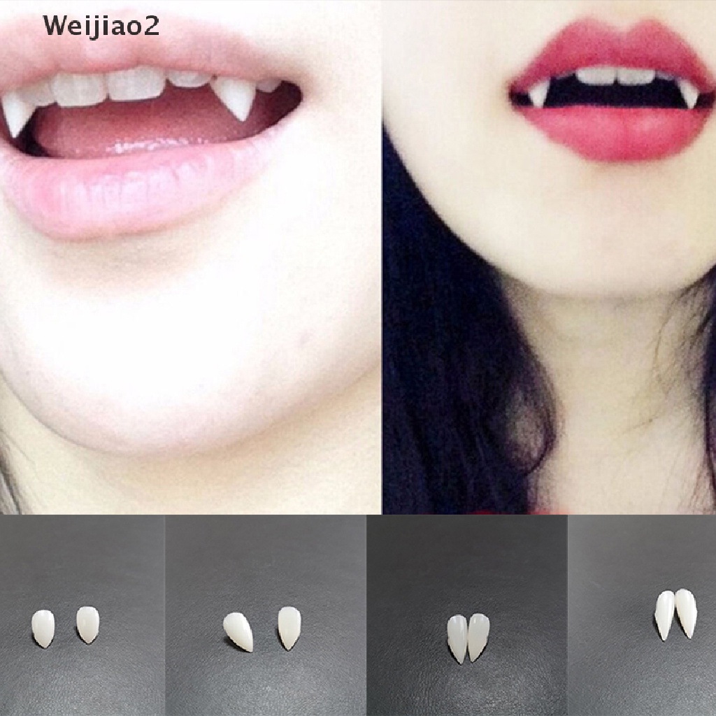 Weijiao2 Bloodcurdling Vampire Werewolves Fangs Fake Dentures Teeth ...