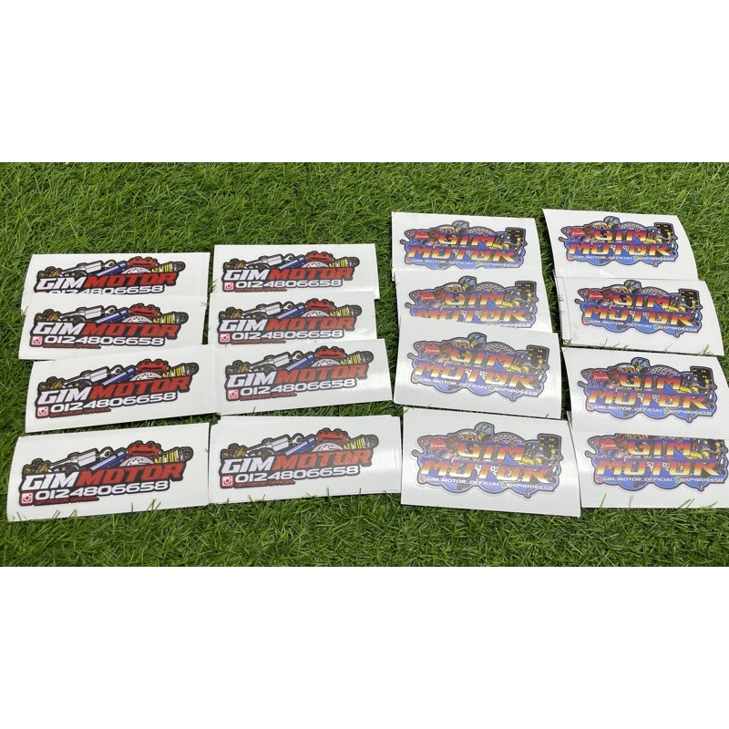 Sticker Gim Motor READY STOCK💥💥 | Shopee Malaysia