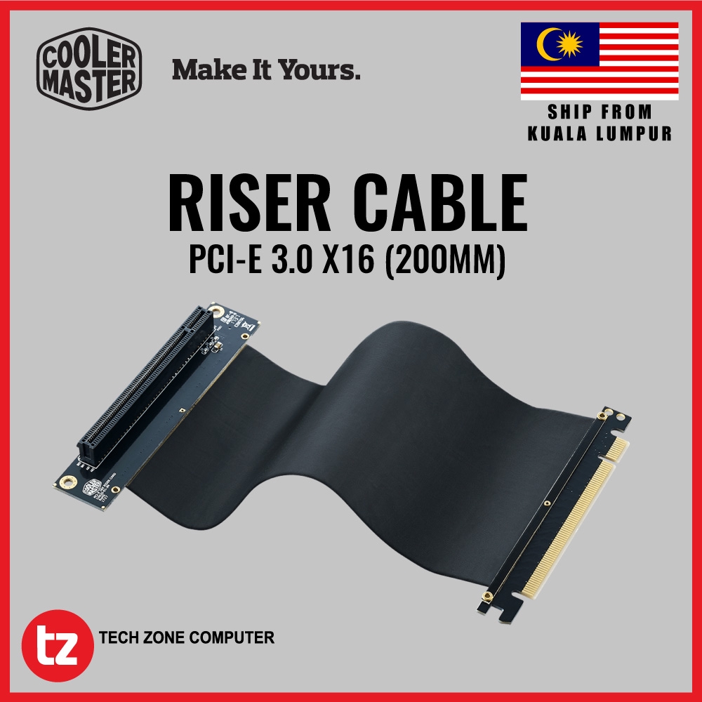 Cooler Master RISER CABLE ( MCA-U000C-KRC200 ) CASING | Shopee Malaysia